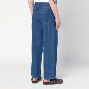 Auralee Straight-leg Jeans With Belt