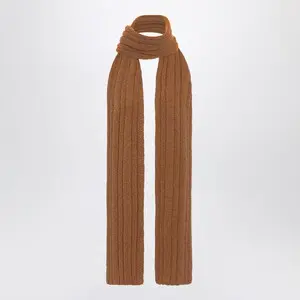 THE ROW Amios Scarf In Brown Wool - Beige