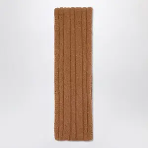 THE ROW Amios Scarf In Brown Wool