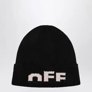 Off-White Cotton Cap With Logo - Pink