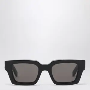 Off-White Rectangular Frame Sunglasses - Black