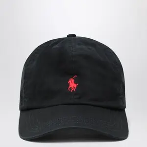 Ralph Lauren Cotton Baseball Cap - Black