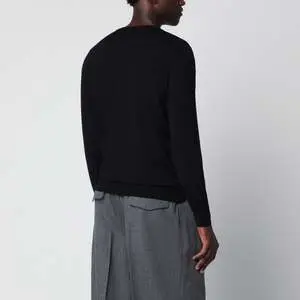 DRUMOHR Merino Wool Crew-neck Sweater - Black