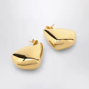 Bottega Veneta Fin Stud Earrings