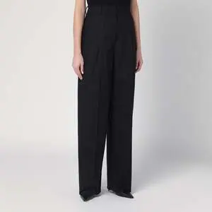 THELATEST Wide Axel Trousers - Black