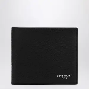Givenchy Leather Bi-fold Wallet - Black