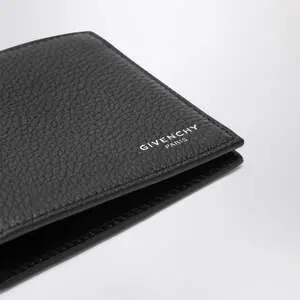 Givenchy Leather Bi-fold Wallet - Black