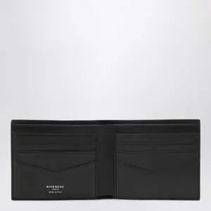 Givenchy Leather Bi-fold Wallet - Black