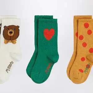 MINI RODINI Patterned Socks Set