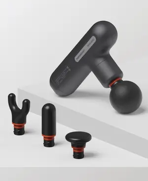 SHARPER IMAGE Powerboost Move Aero Portable Percussion Massager - Grey