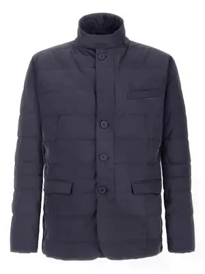 Herno Quilted Button-fastening Jacket