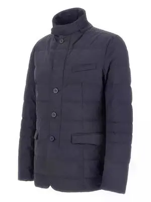 Herno Quilted Button-fastening Jacket