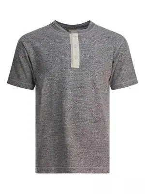 BUZZ RICKSON'S Cotton Henley T-shirt