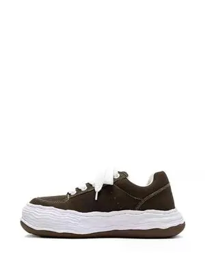 Mihara Yasuhiro Lace-up Sneakers - Brown