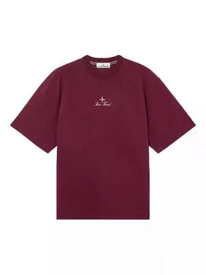 Stone Island Embroidered Polo Shirt