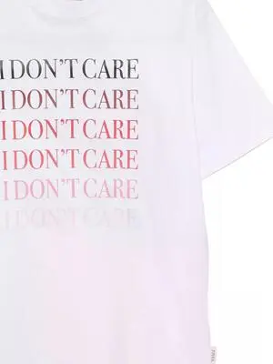 Joshua Sanders Slogan-embossed T-shirt - White
