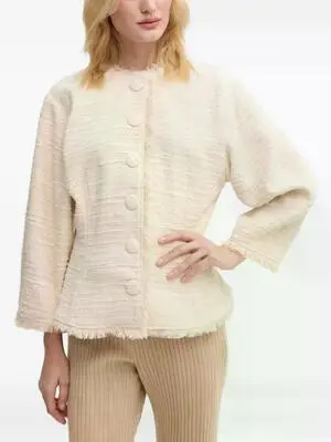 BY MALENE BIRGER Button Fringed Jacket