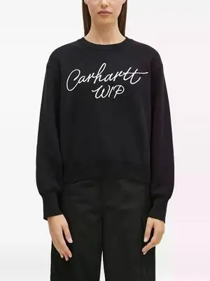 Carhartt Work In Progress Logo Sweater