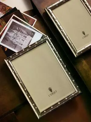 L'Objet Stars Photo Frame - Silver