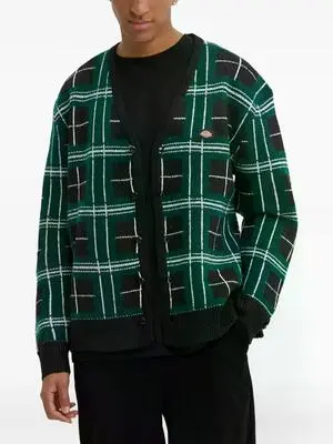 Dickies Plaid Cardigan