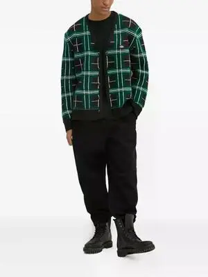 Dickies Plaid Cardigan