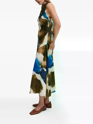Dkny Tie-dye Midi Dress