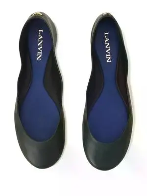 LANVIN Leather Ballet Flats