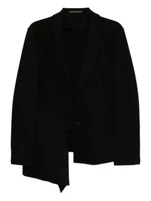 Y’s Asymmetric Combed Blazer