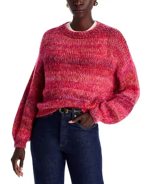 LA FEE MARABOUTEE Marled Crewneck Sweater