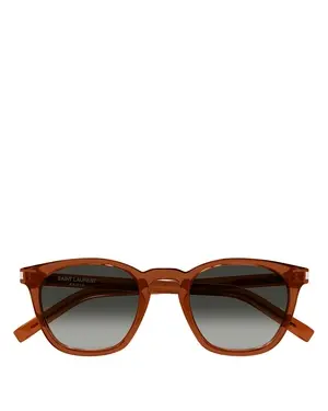 Saint Laurent Square Sunglasses, 49mm
