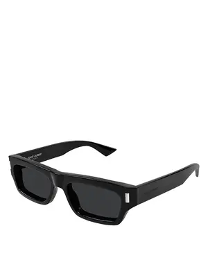 Saint Laurent Rectangular Sunglasses - Black