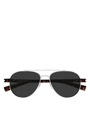 Saint Laurent Oval Sunglasses, 54mm