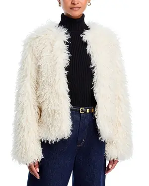 4TH & RECKLESS Nella Faux Fur Jacket
