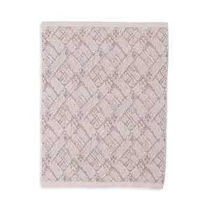 Barefoot Dreams Cozychic Graphic Texture Throw, 54 X 72 - Cream-taupe