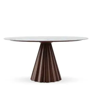 CARACOLE All Natural Dining Table - Rich Walnut