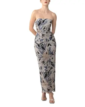 SAU LEE Meryl Sequined Gown