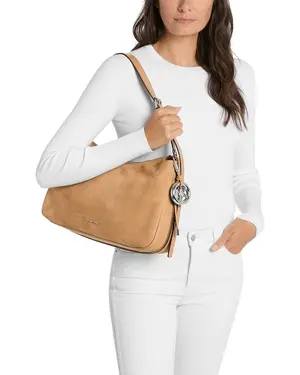 Michael Kors Nolita Medium Top Zip Convertible Shoulder Bag - Peanut