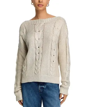Steve Madden Drop Shoulder Sweaters For Women