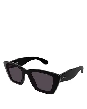 Alaïa Cat Eye Sunglasses, 57mm - Black