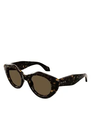 Alaïa Cat Eye Sunglasses - Avana