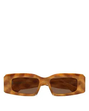 Alaïa Rectangular Sunglasses, 53mm