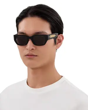 Bottega Veneta 52mm Rectangular Sunglasses