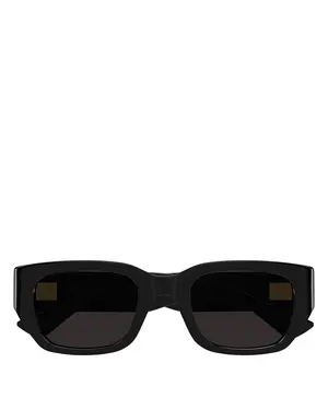 Bottega Veneta 52mm Rectangular Sunglasses