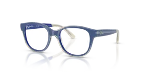 Ray-ban Eyeglasses - Blue On Transparent