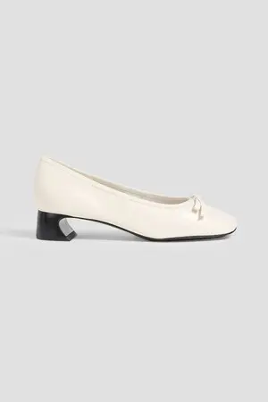 3.1 Phillip Lim Id Soft Bow-detailed Leather Pumps