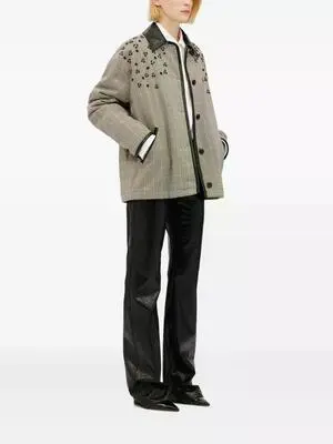 MSGM Check-pattern Coat