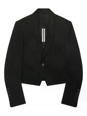 Rick Owens Buttoned Cotton Jacket