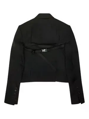 Rick Owens Buttoned Cotton Jacket