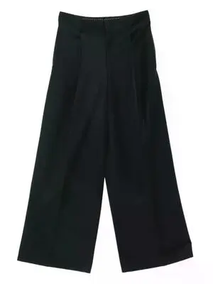 Lacoste Pleated Wide Leg Pants