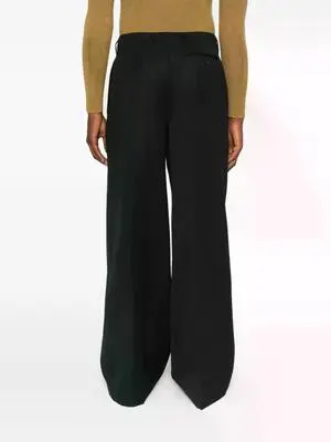 Lacoste Pleated Wide Leg Pants
